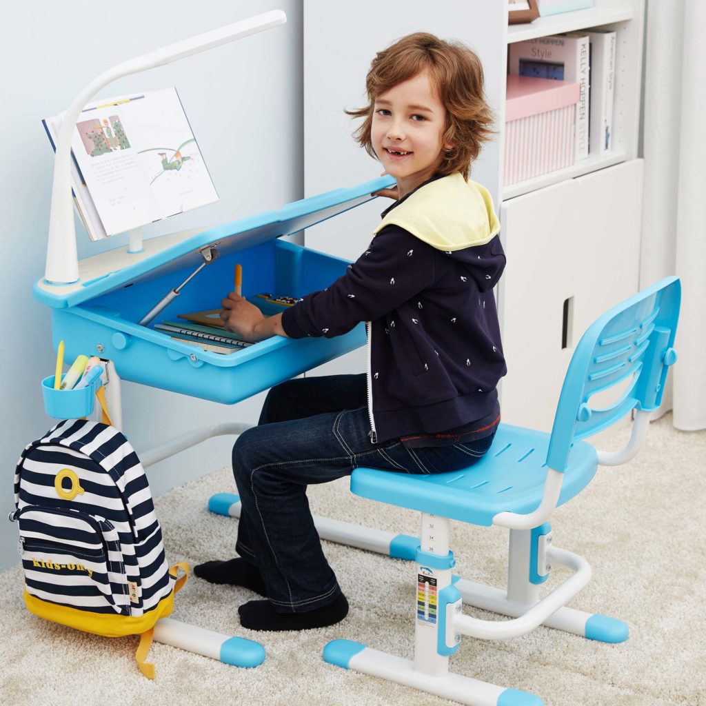 ChaCha Blue Desk – Best Desk Quality Children Desks Chairs